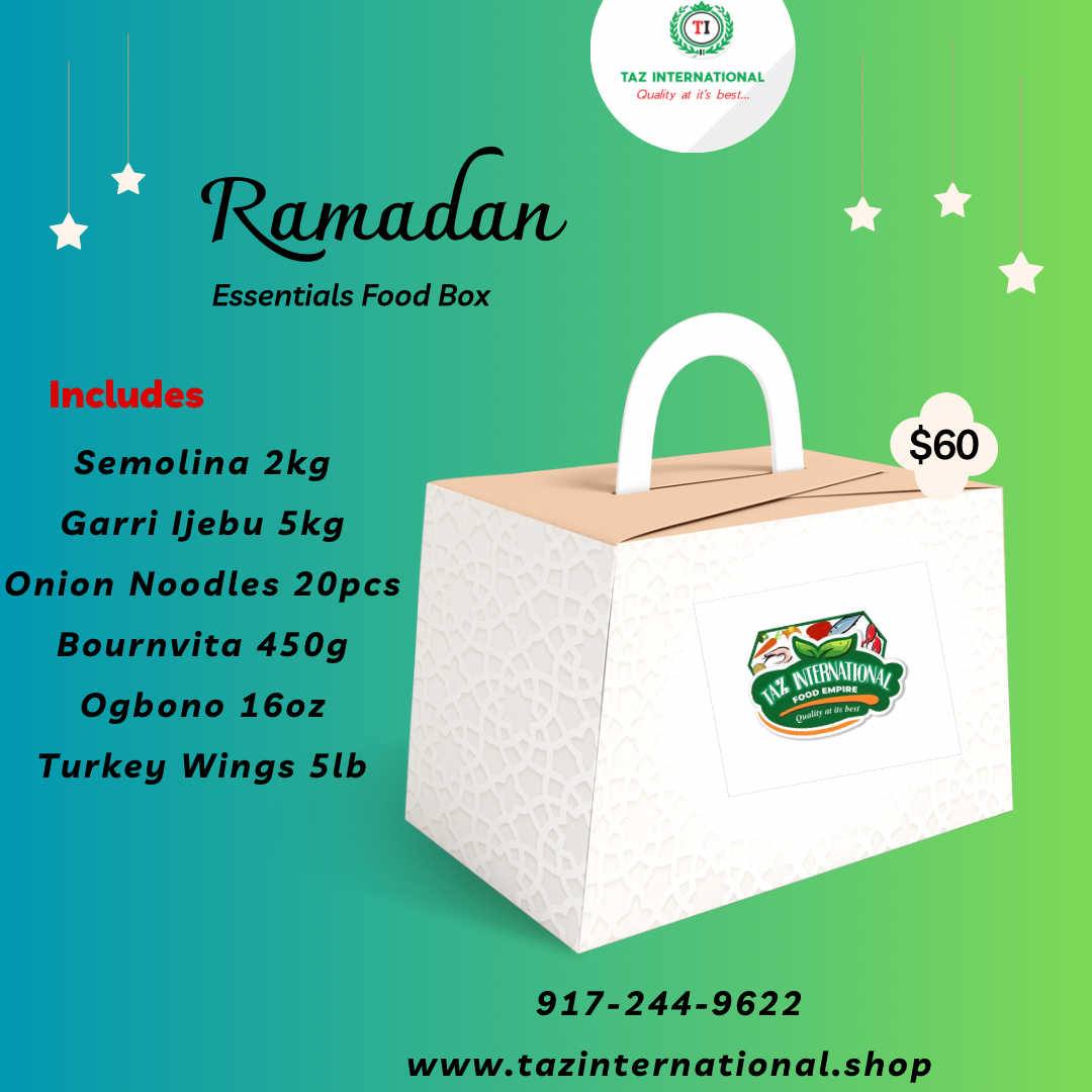 Ramadan food box – TAZInternational